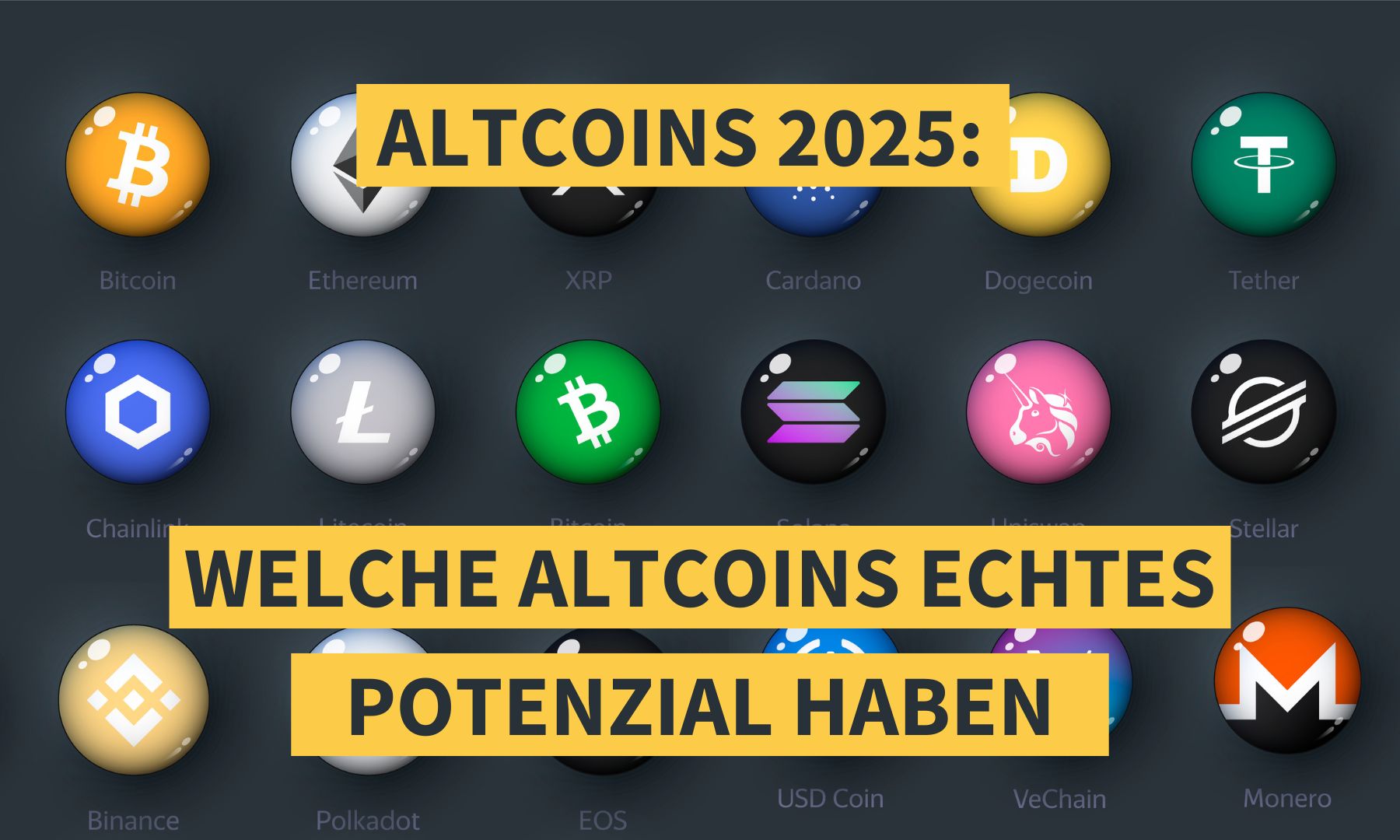 Altcoins 2025 im Überblick: Gewinner-Coins & Prognosen